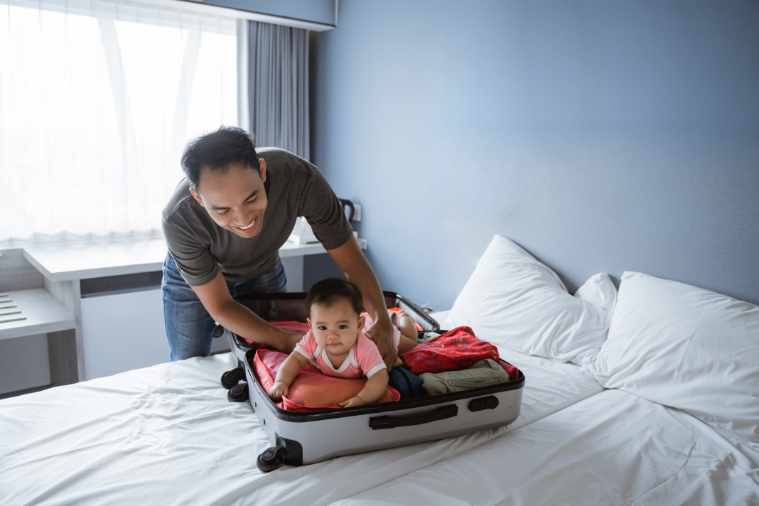 Flying with Kids? What to Bring on a Plane with a Baby - Men With Kids